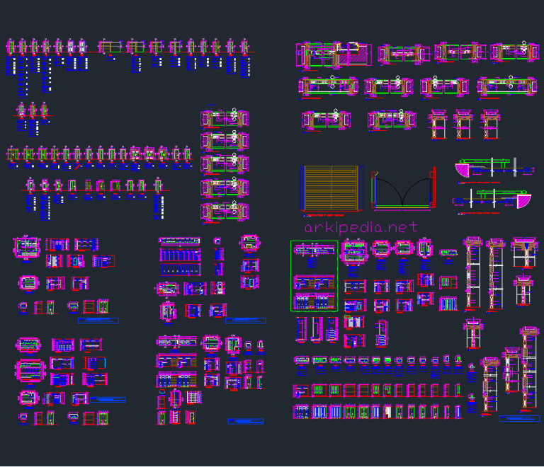 Kapı Planları Dwg - Arkipedia
