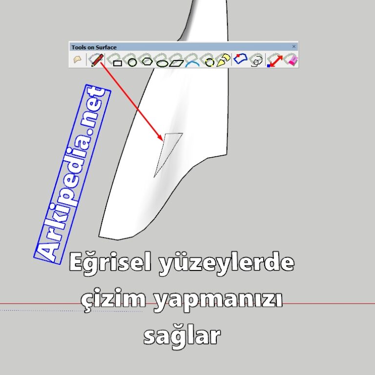 SketchUp Tools On Surface Eklentisi (Organik Yüzey Kalemi) - Arkipedia