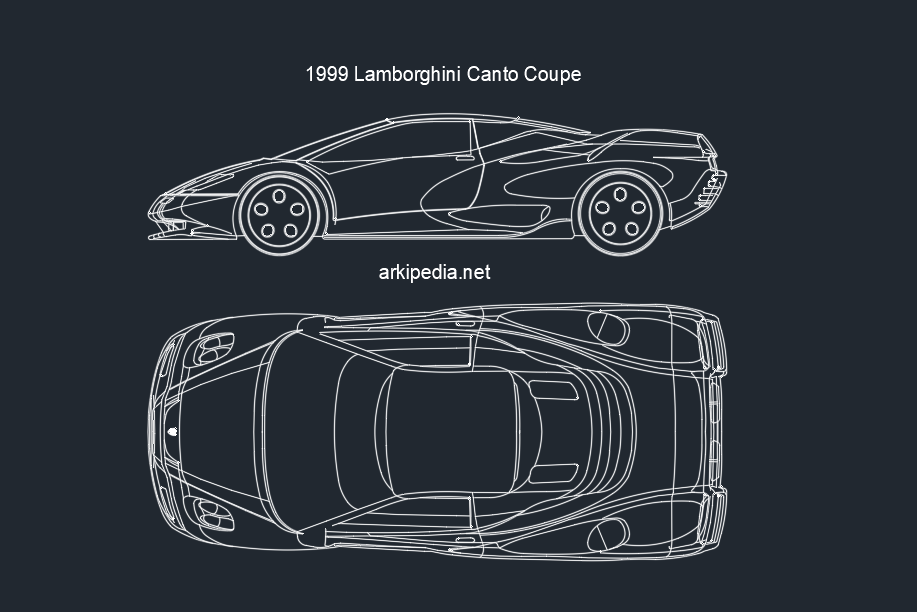 Lamborghini Araba Dwg - Arkipedia