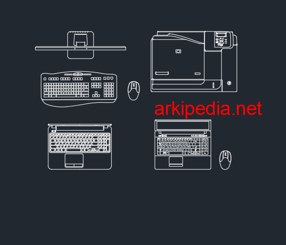 Laptop Dwg - Arkipedia